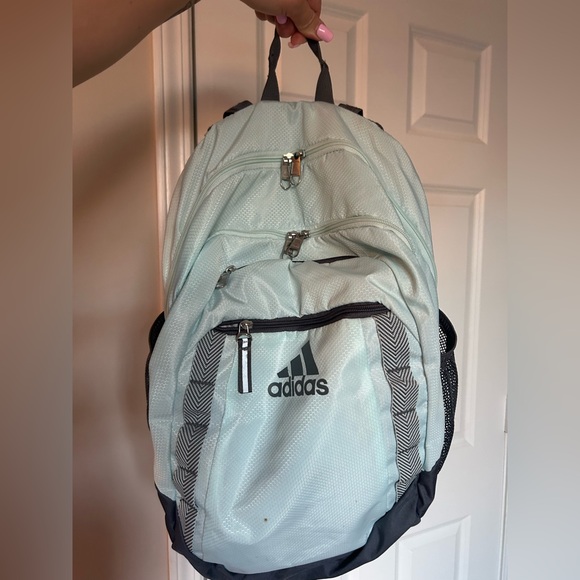 adidas | Bags | Light Blue Adidas Backpack | Poshmark
